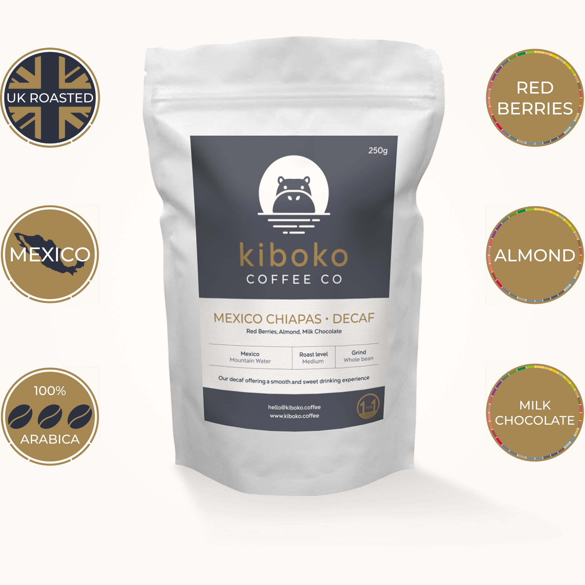 Mexico Chiapas Decaf Coffee Beans | Specialty UK | Kiboko – Kiboko ...